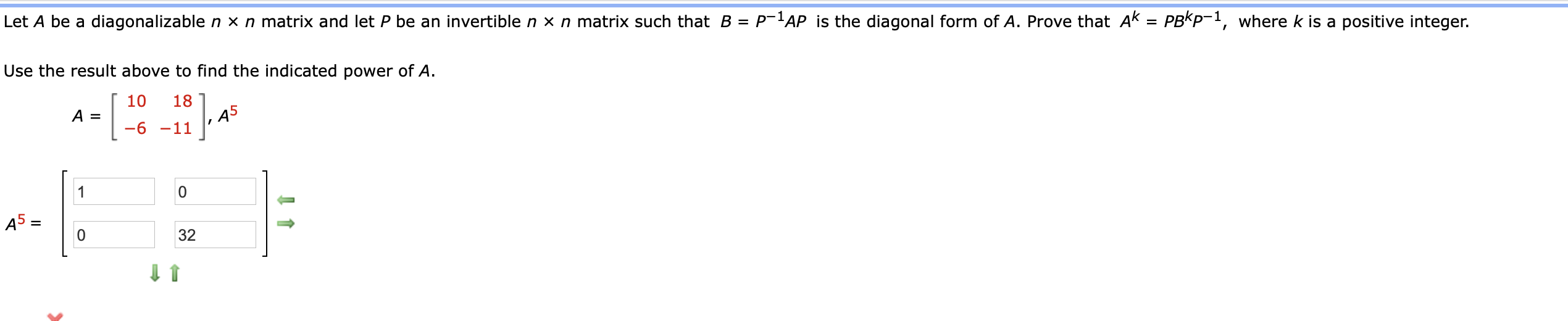 Solved Let A be a diagonalizable n x n matrix and let P be | Chegg.com