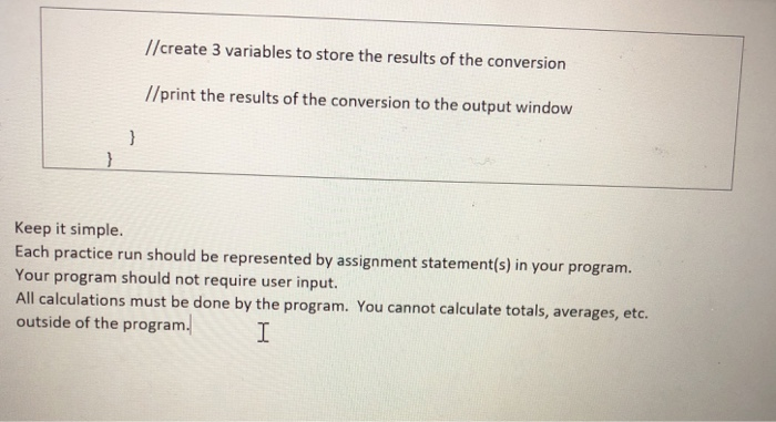 Solved 11. Write a java program that converts 10, 50, 100 | Chegg.com