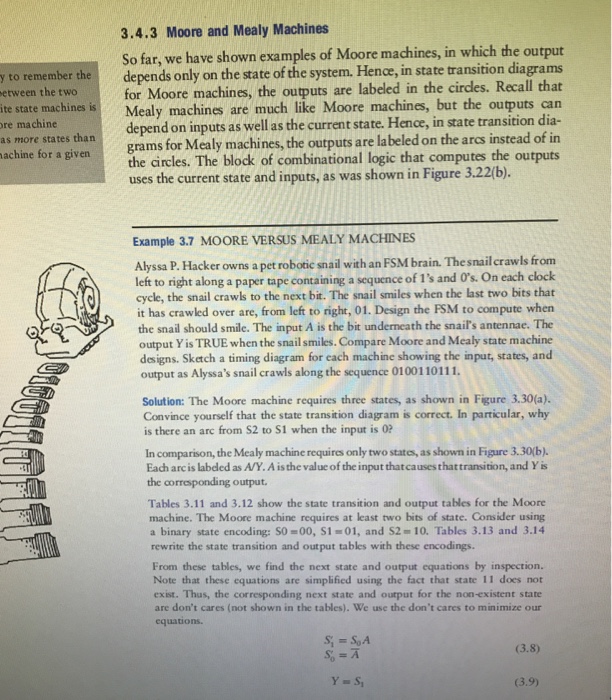 Solved 4. [60 pts, 30 pts each] Alyssa P. Hacker's snail | Chegg.com
