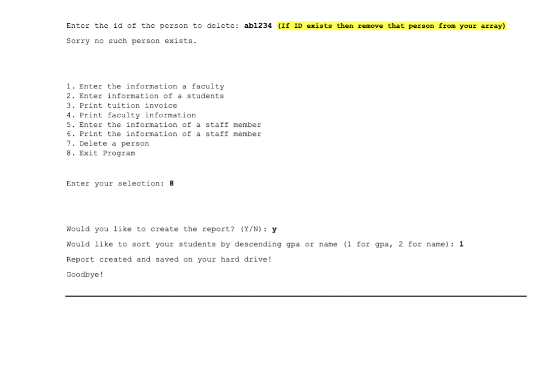 Solved PLEASE DON'T COPY AND PASTE THE OTHER CODE AS IT HAD | Chegg.com