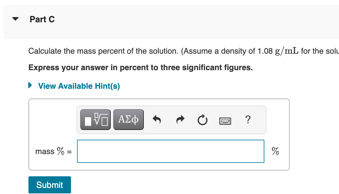 Solved An aqueous NaCl solution is made using 136 g of NaCl | Chegg.com