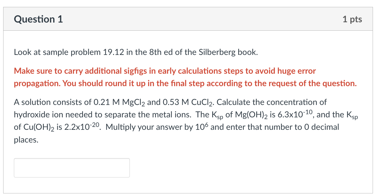 Solved Look at sample problem 19.12 in the 8th ed of the | Chegg.com