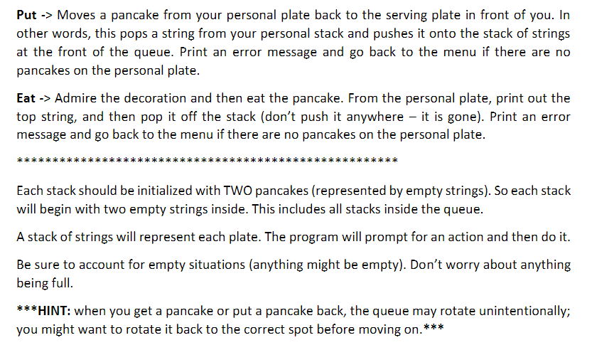 Solved For this program, we will be using the templated | Chegg.com