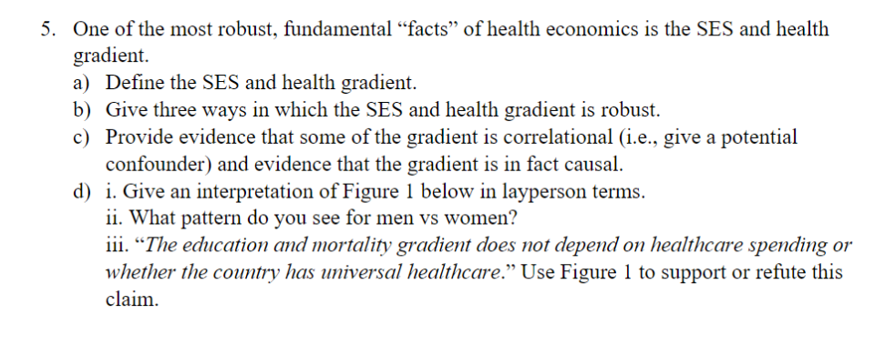 Solved 5. One of the most robust, fundamental “facts” of | Chegg.com