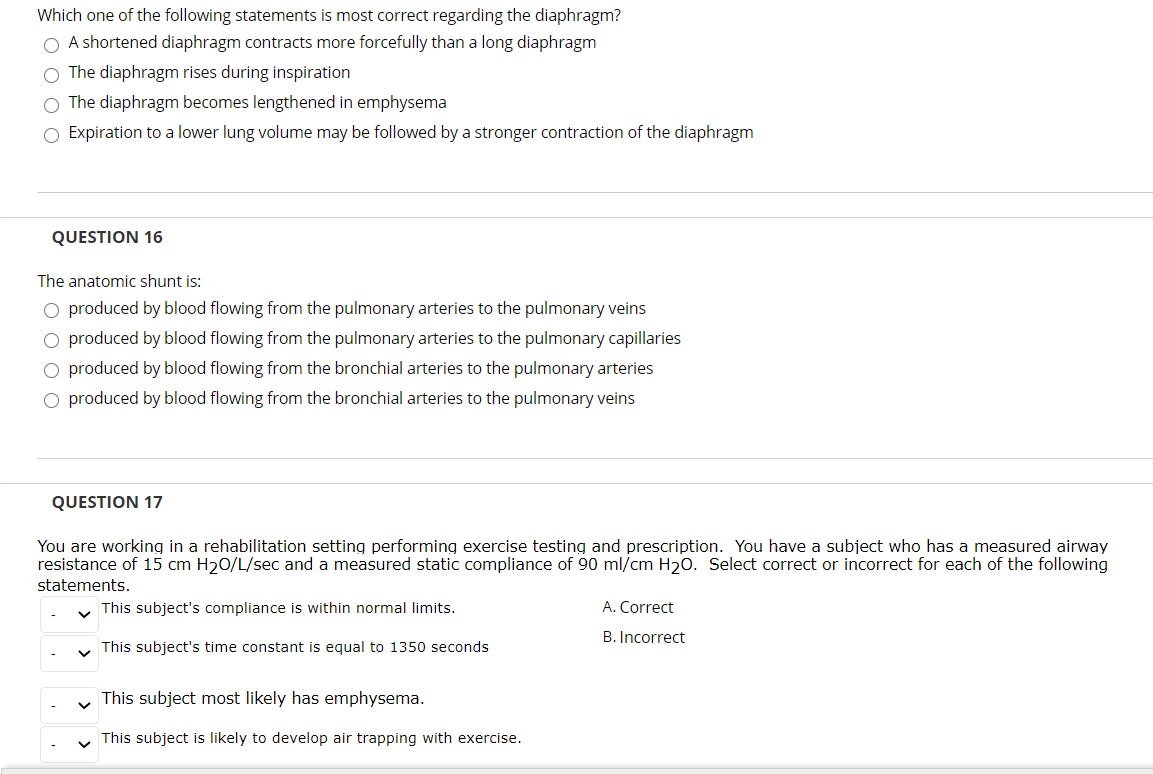 Solved QUESTION 12 The primary function of the turbinates is | Chegg.com