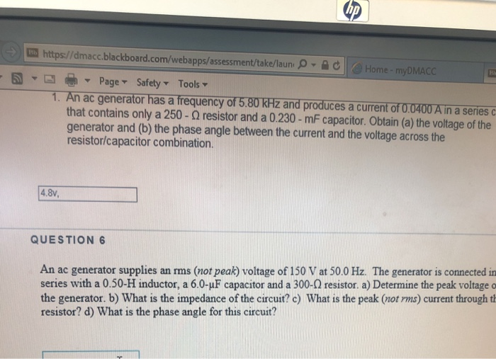 Solved https://dmacc blackboard.com/webapps/assessment take/ | Chegg.com