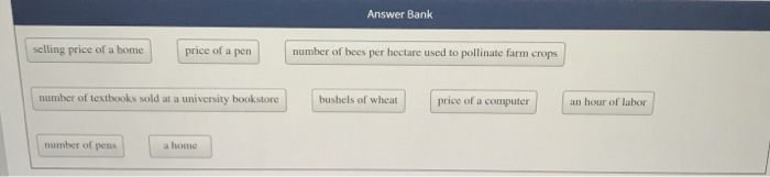 Solved Classify Each Variable As A Real Variable Or A 7836