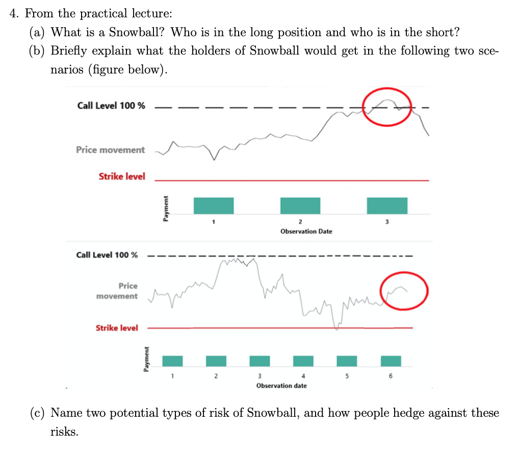 4. From the practical lecture: (a) What is a | Chegg.com