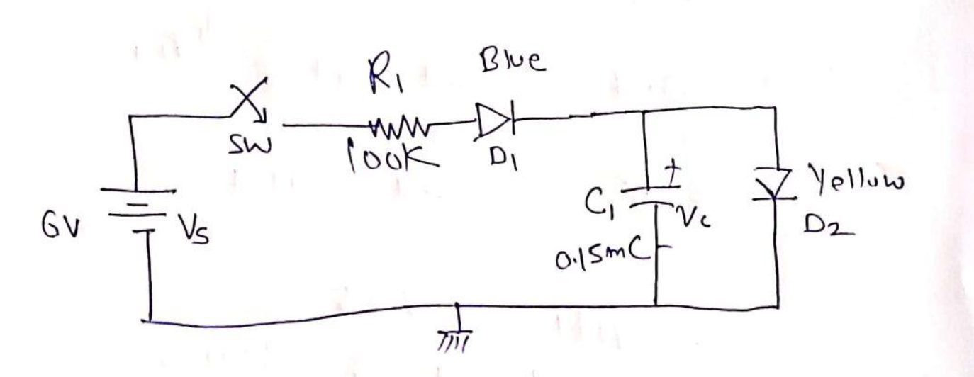 Solved Draw a breadboard diagram for the following circuit | Chegg.com