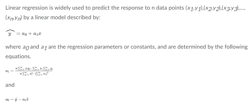 Solved Write an R function, student.LinRegress(), | Chegg.com