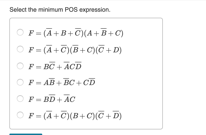 Solved Construct A Karnaugh Map For The Logic Function F 1045