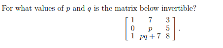 Solved Let A be a square matrix such that A4=A−3I. Prove | Chegg.com