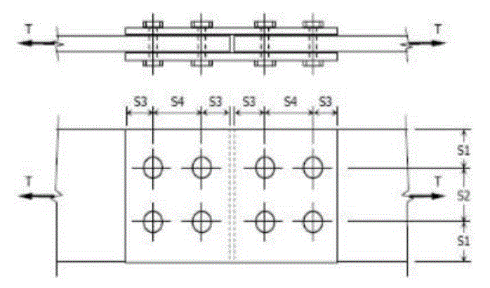 Solved The butt connection shows 8 – 22 mm diameter bolts | Chegg.com