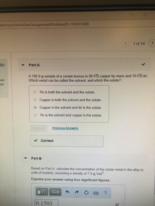Solved Constants Periodic Table lPar Bronze is a solid | Chegg.com