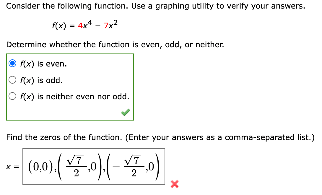 Solved Consider the following function. Use a graphing | Chegg.com
