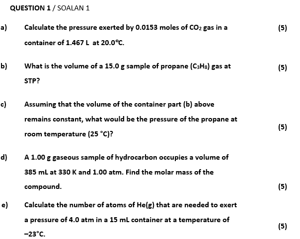 Solved Calculate the pressure exerted by 0.0153 moles of CO2 | Chegg.com
