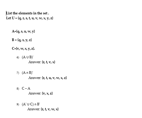 Solved Write true or false for the following statement Let A | Chegg.com