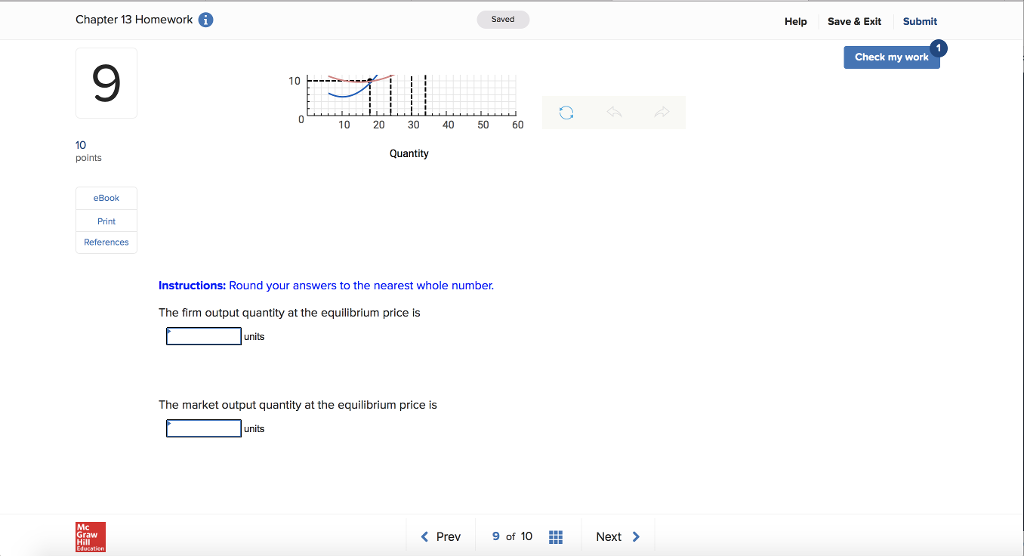 Solved Chapter 13 Homework i Saved Help Save & Exit Submit | Chegg.com
