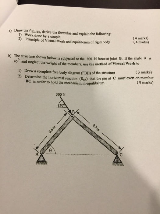 Solved Draw the figures, derive the formulae and explain the | Chegg.com