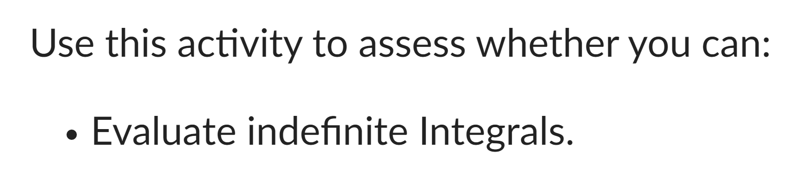Solved Use this activity to assess whether you can: - | Chegg.com