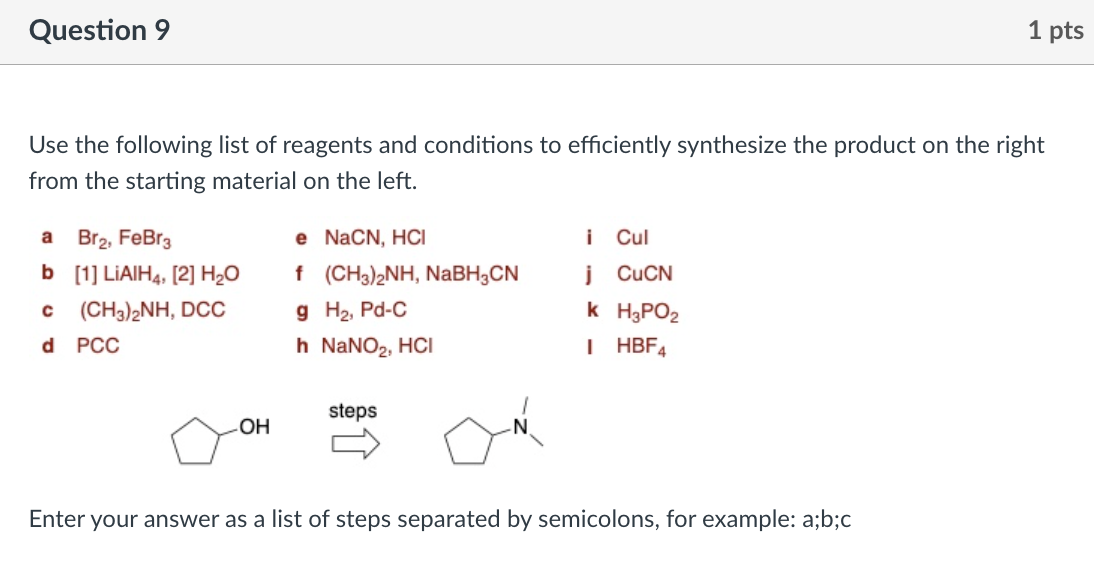Solved Draw the structure of a starting material that would | Chegg.com
