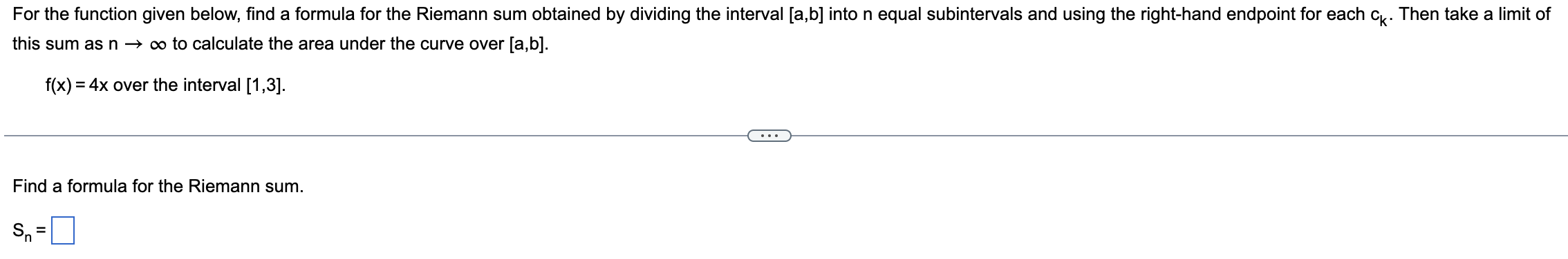 Solved For the function given below, find a formula for the | Chegg.com