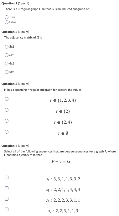 Solved I G H Use the graphs G and H above to answer the | Chegg.com