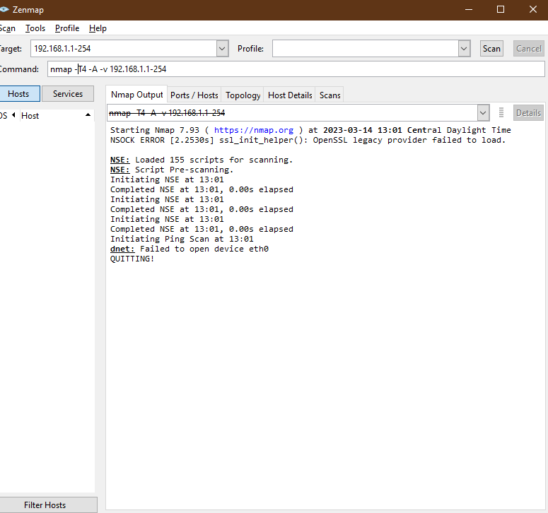 Solved everytime i run a scan no matter what type of scan my | Chegg.com