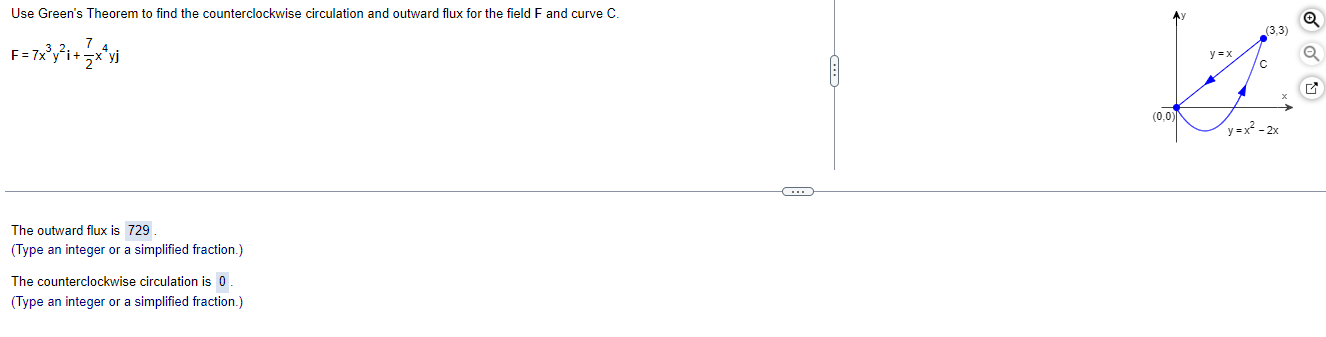 Solved Use Green's Theorem to find the counterclockwise | Chegg.com