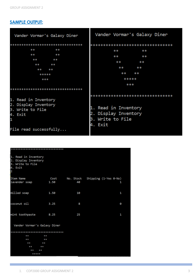 Solved Group Assignment 2 (10 pts TOTAL PеR MEMBER/ROLE) For | Chegg.com