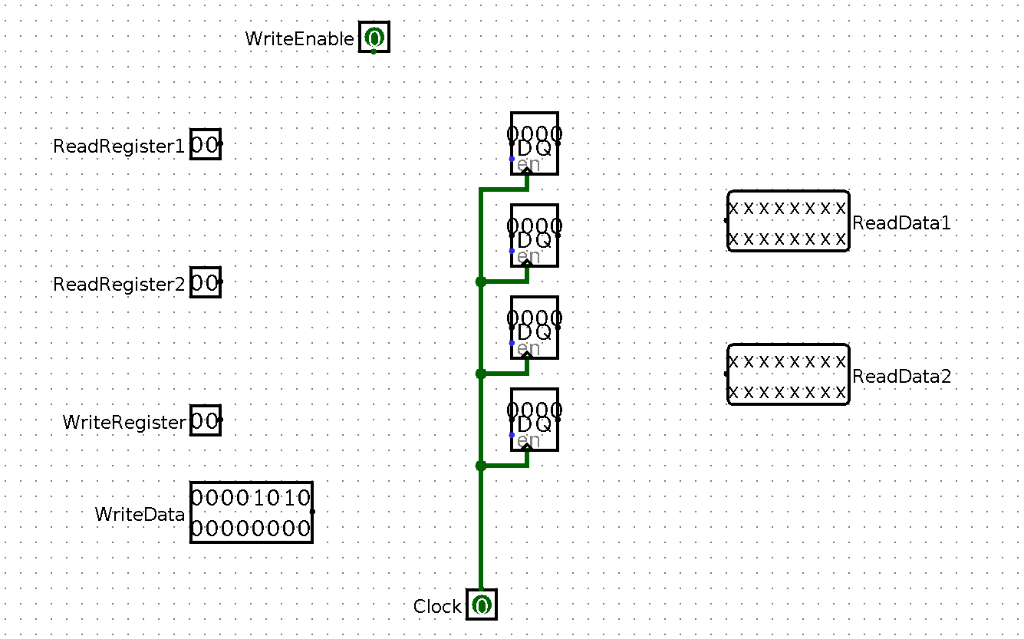 In this figure, a not-yet-completed register file is | Chegg.com
