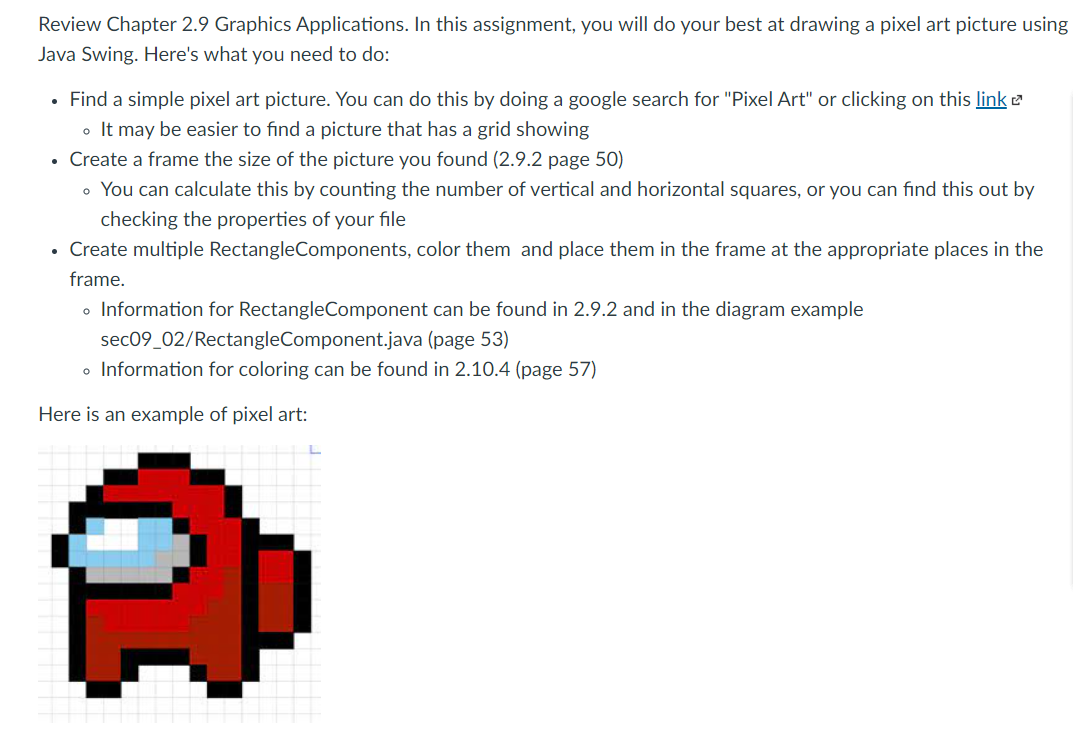 Review Chapter 2.9 Graphics Applications. In this | Chegg.com