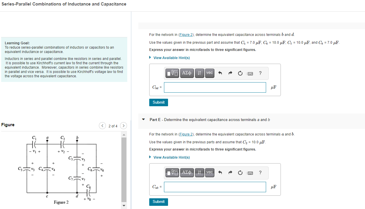Solved Series-Parallel Combinations of Inductance and | Chegg.com