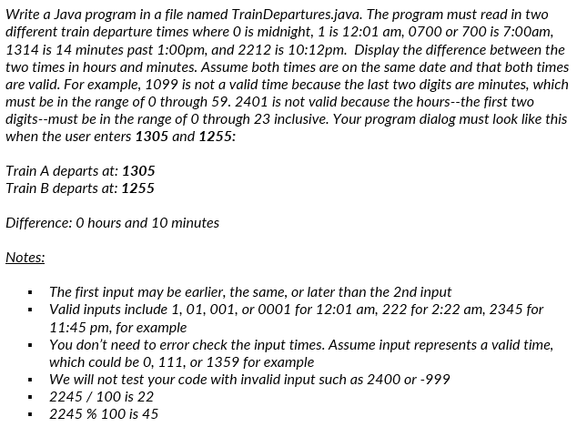 Solved Write a Java program in a file named | Chegg.com