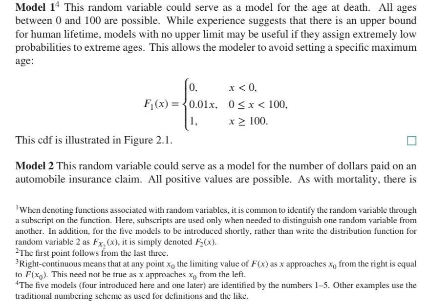 Solved 3.9 Determine the limited expected value function for | Chegg.com