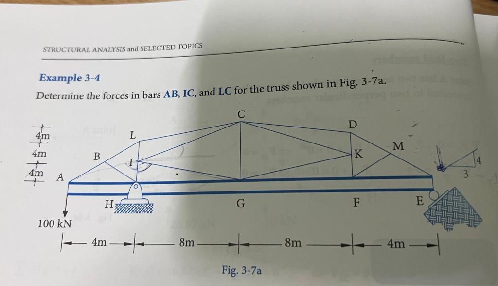Solved STRUCTURAL ANALYSIS and SELECTED TOPICS Example 3-4 | Chegg.com