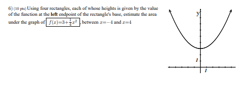 Solved 6) ( 10 ﻿pts ) ﻿Using four rectangles, each of whose | Chegg.com