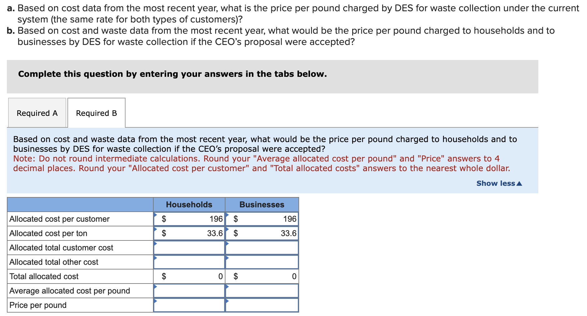 Solved Alpine Township contracts with Dragoon Environmental | Chegg.com