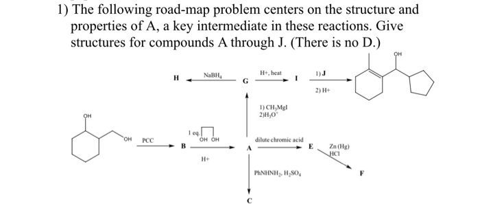 Solved 1) The following road-map problem centers on the | Chegg.com