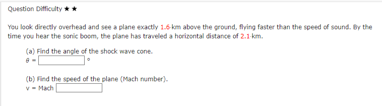 Solved You look directly overhead and see a plane exactly | Chegg.com