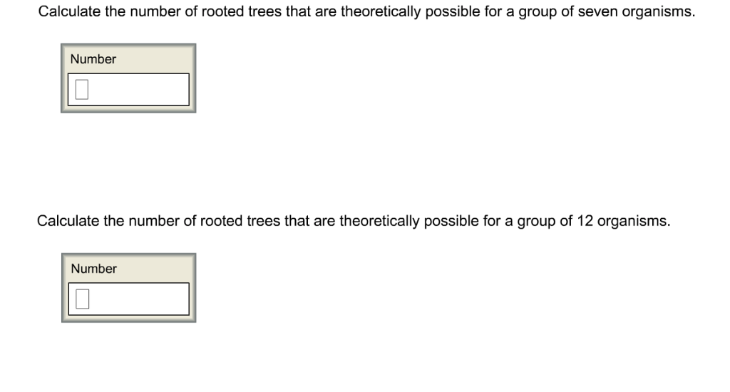 Solved Calculate the number of rooted trees that are | Chegg.com