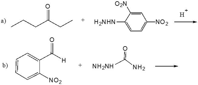 Solved O2N H + 1 a + H2NHN -NO2 H b) + NHANH NH2 NO2 | Chegg.com