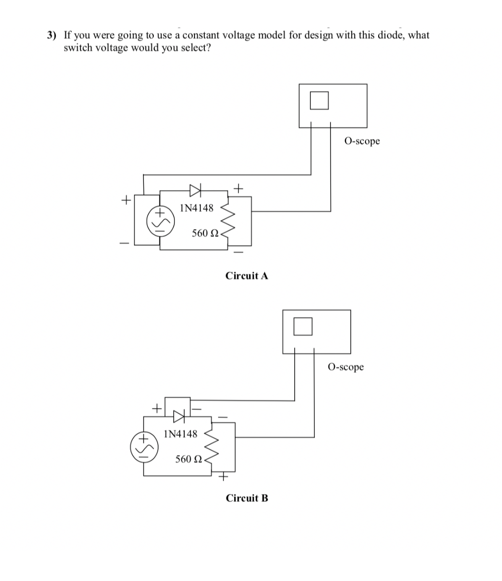 Solved If You Were Going To Use A Constant Voltage Model For 