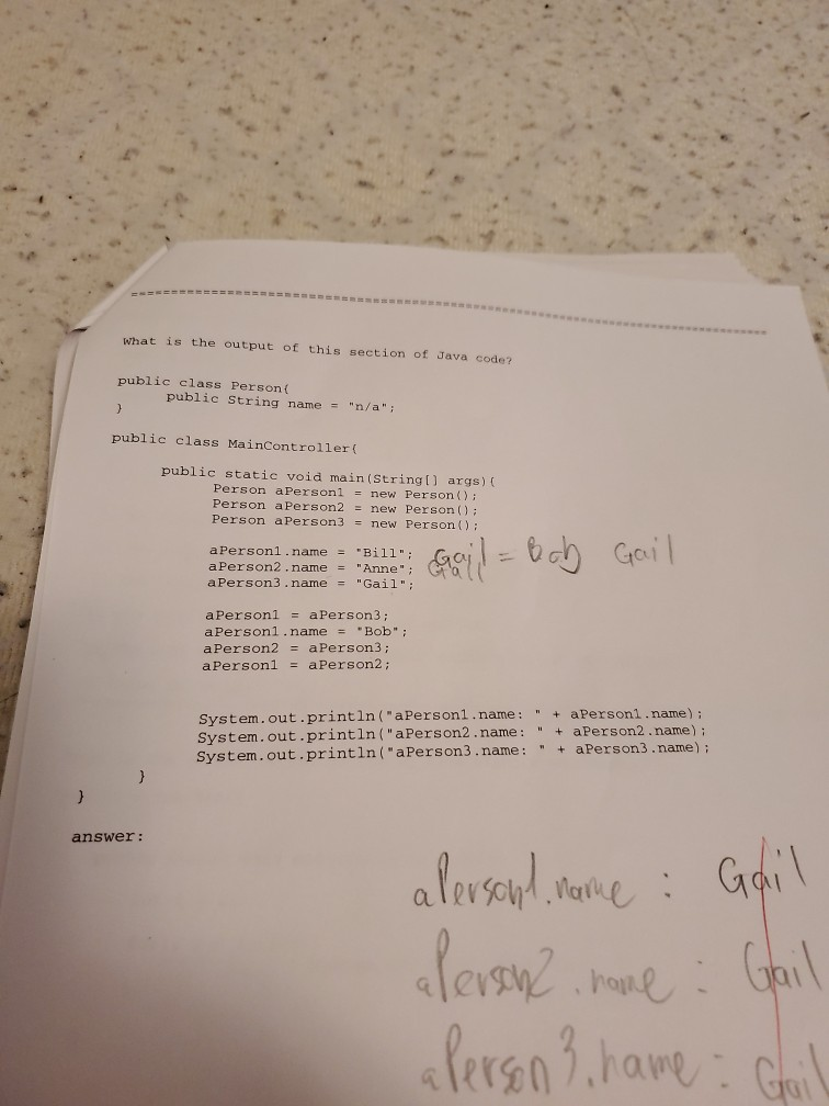 Solved what is the output of this section of Java code? | Chegg.com