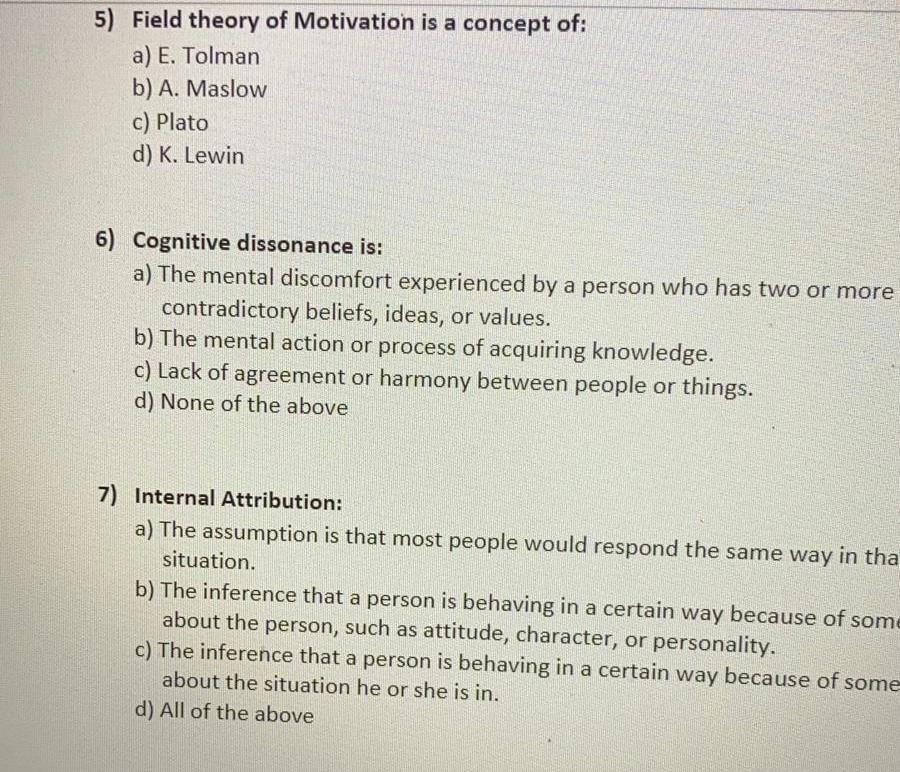 Solved 2) Molar behavior is: a) Persistent b) Consistent c) | Chegg.com