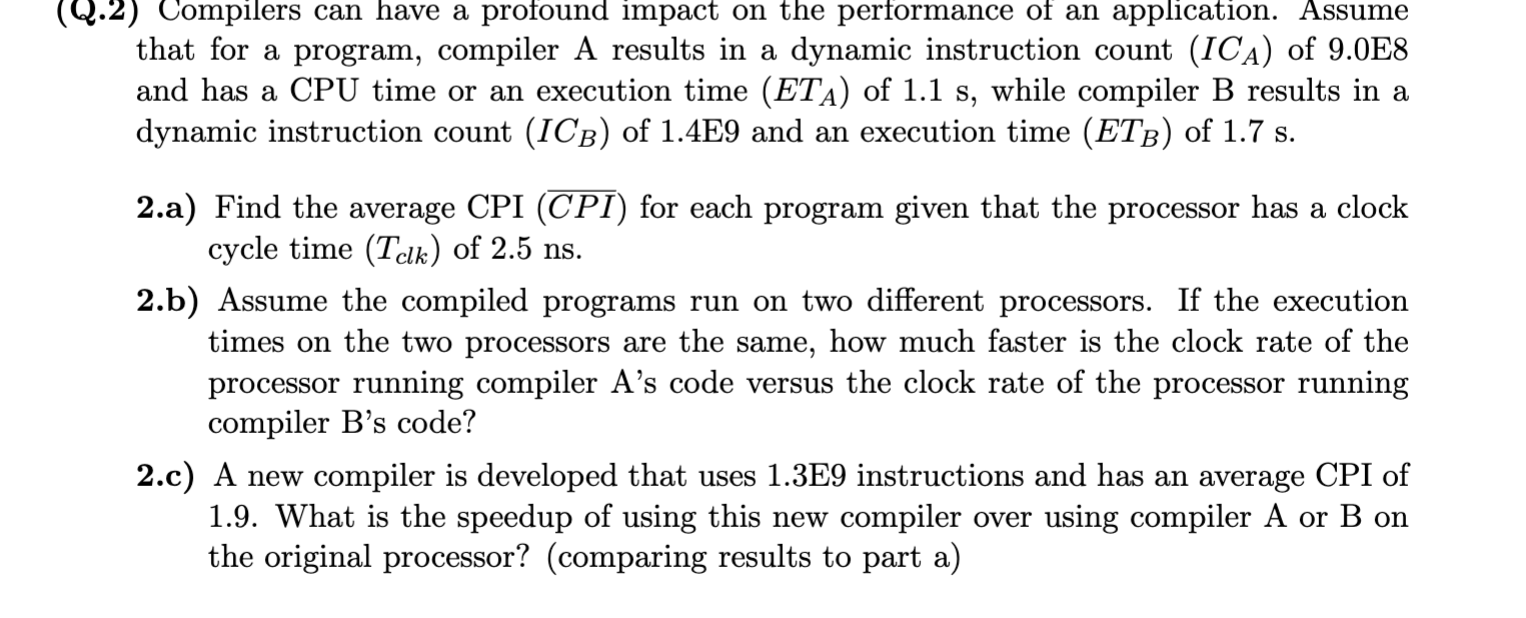 Solved That For A Program Compiler A Results In A Dynamic