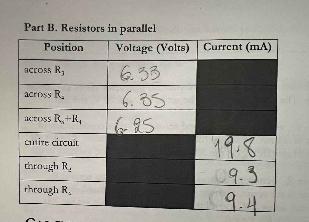 PROCEDURE PART A. RESISTORS IN SERIES 1. Connect a | Chegg.com