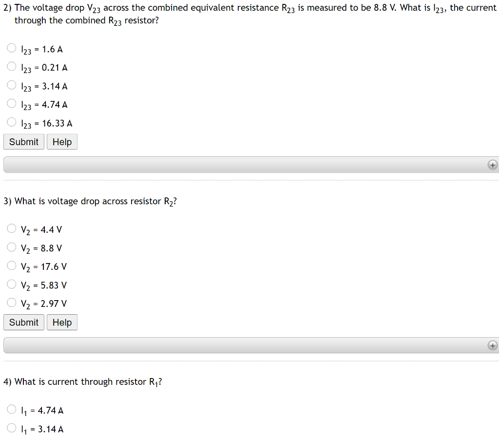 Solved A circuit with 4 resistors and a battery (of unknown | Chegg.com