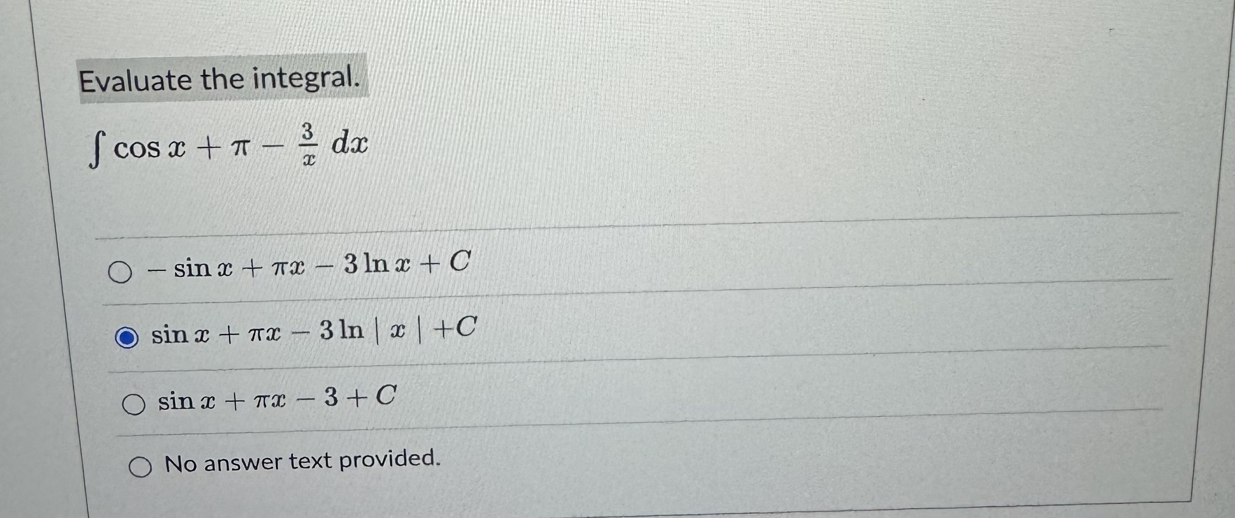 Solved Evaluate the | Chegg.com