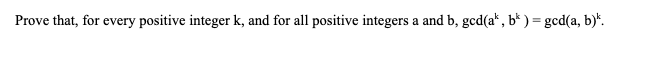 Prove that, for every positive integer k, and for all | Chegg.com